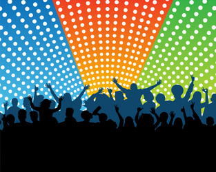 Singing and dancing Royalty Free Vector Image - VectorStock