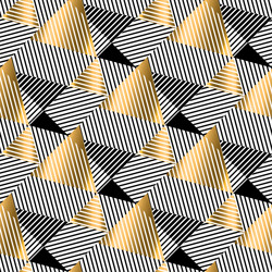 Abstract geometric metal surface seamless pattern Vector Image