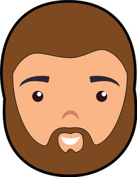 Saint joseph cartoon Royalty Free Vector Image