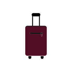 Suitcase logo Royalty Free Vector Image - VectorStock
