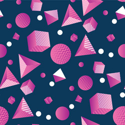 Doodle math pattern seamless Royalty Free Vector Image