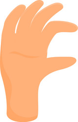 Ok hand gesture icon cartoon style Royalty Free Vector Image