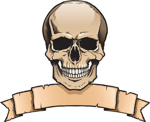 Skull Banner Vector Images (over 19,000)