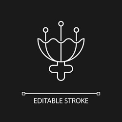 Womanhood Symbol Gender Vector Images (over 190)