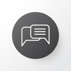 Messaging icon symbol premium quality isolated Vector Image