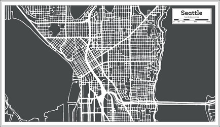 Seattle Map Vector Images (over 260)