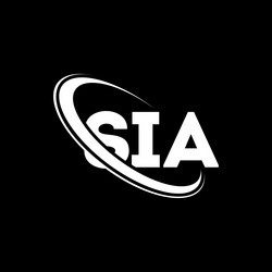 Sia logo letter design Royalty Free Vector Image