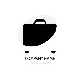 Suitcase logo Royalty Free Vector Image - VectorStock