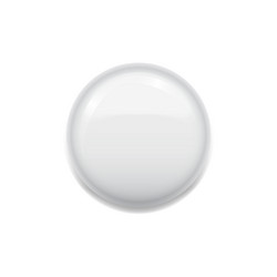 Blank white badge realistic Royalty Free Vector Image