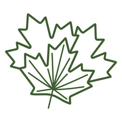 Celtic symbol tree silhouette high quality Vector Image