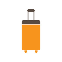 Suitcase logo Royalty Free Vector Image - VectorStock