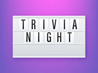 Trivia Poster Vector Images (over 500)