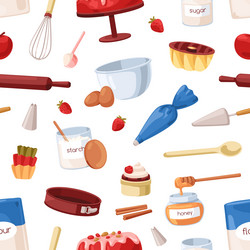 Baking icons Royalty Free Vector Image - VectorStock