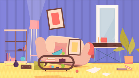 Organized Room Cartoon