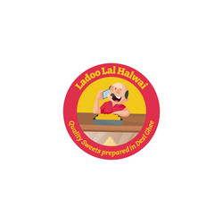 Jalebi chacha best mascot logo Royalty Free Vector Image