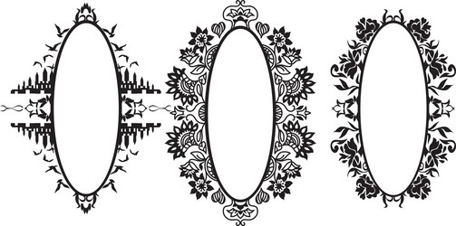 Edwardian Borders Vector Images (99)