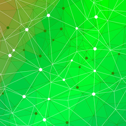 Green tech banner with circuit board Royalty Free Vector