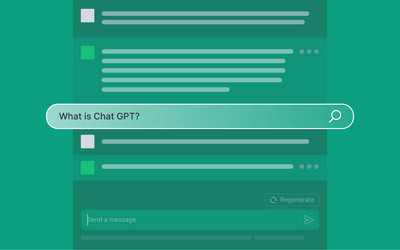 Chatgpt template chat gpt Royalty Free Vector Image