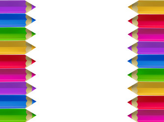 Colour Pens Border Vector Images (97)