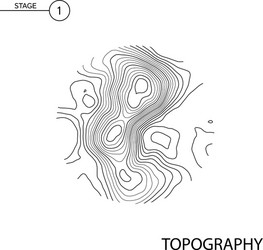 Topography map Royalty Free Vector Image - VectorStock