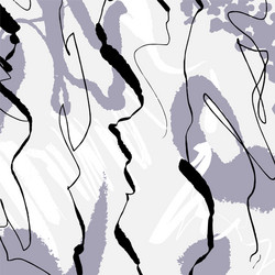 Abstract pattern with grey peach and red Vector Image