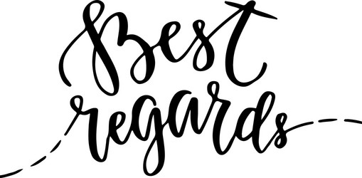 Best Regards Vector Images (over 230)