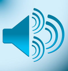 Audio loud speaker Royalty Free Vector Image - VectorStock