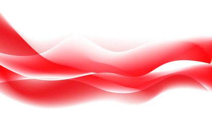 Abstract red wavy background wallpaper Royalty Free Vector