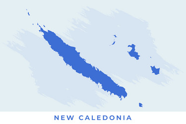New Caledonia Map Vector Images (over 430)