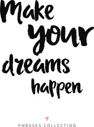 Hand drawn lettering set alphabet custom Vector Image