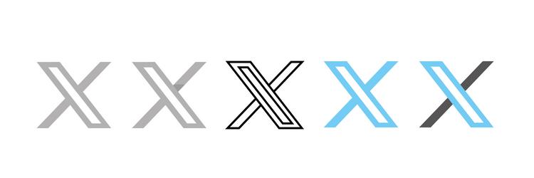 X Twitter Logo Vector Images (over 120)