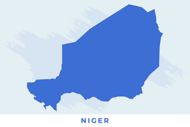National map of chad Royalty Free Vector Image