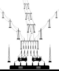 Power Substation Vector Images (over 1,300)