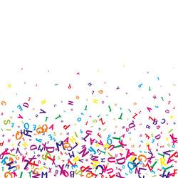 Scattered Letters Alphabet Vector Images (over 340)