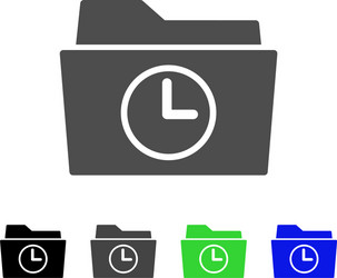 Temporary Folder Icons Vector Images (53)