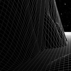 Laser Grid Landscape Vector Images (over 520)