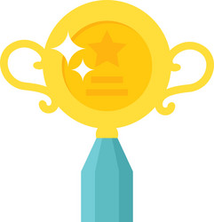 First place winner award Royalty Free Vector Image
