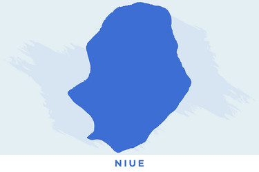 Niue Map Vector Images (over 110)