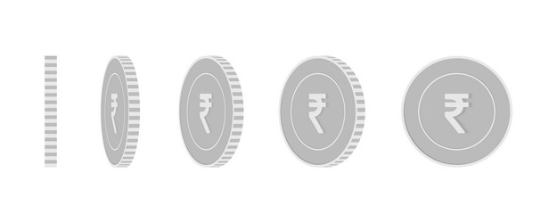 Indian Rupee Symbol White Vector Images (over 650)
