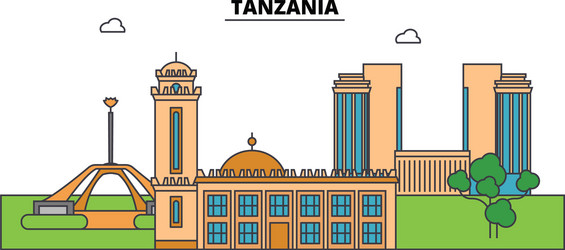 Tanzania Landmarks Vector Images (over 140)