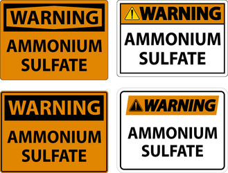 Danger aqueous ammonia ghs sign on white Vector Image
