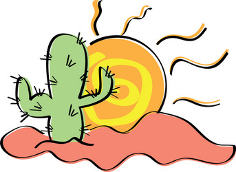 Cactus Scene Vector Images (over 3,200)