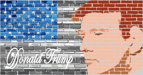 America Flag Trump Vector Images (over 340)