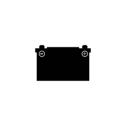 Accu icon logo Royalty Free Vector Image - VectorStock