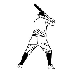 Man in Baseball Cap Back View Vector Images (93)