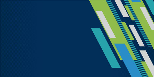 High contrast blue and green glossy stripes Vector Image