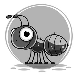 Ant Side View Vector Images (32)