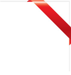 Red ribbon Royalty Free Vector Image - VectorStock