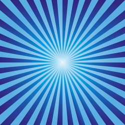 Vintage abstract background explosion green rays Vector Image