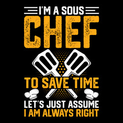 Chef Rules of the Kitchen T-Shirt Royalty Free Vector Image